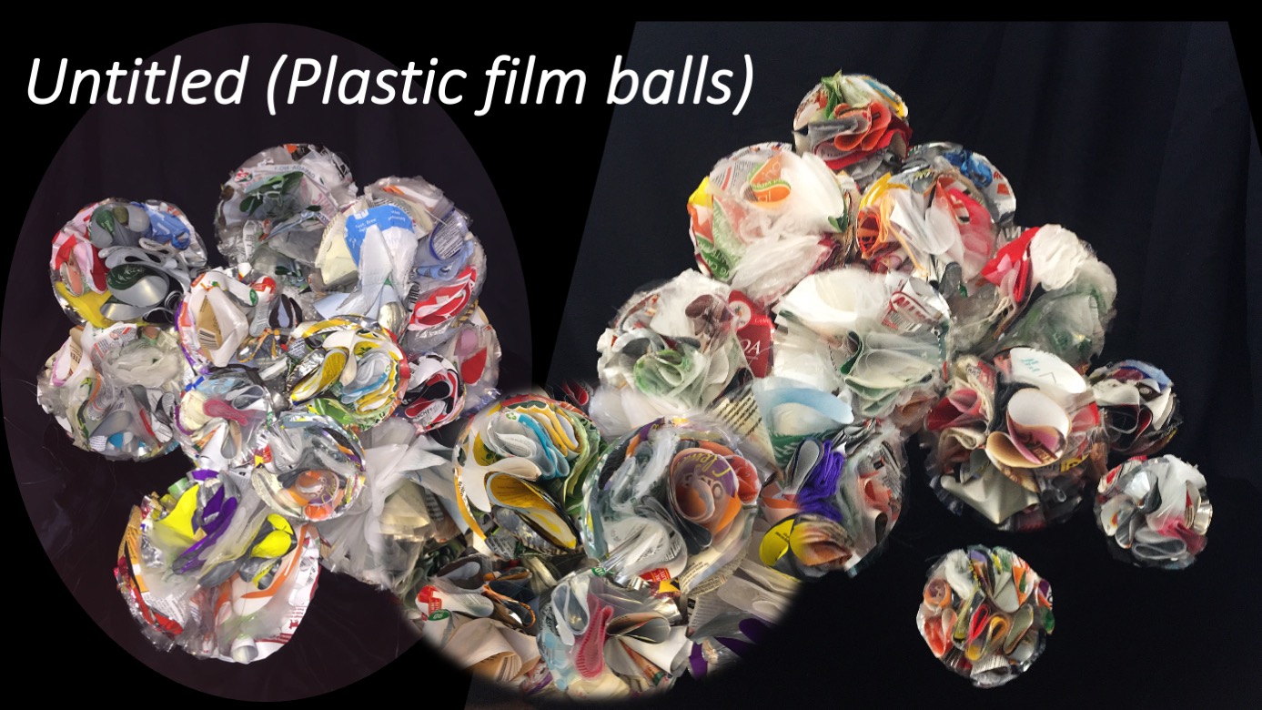 Plastic Art — Untitled (Plastic film balls) | Beth Shepherd